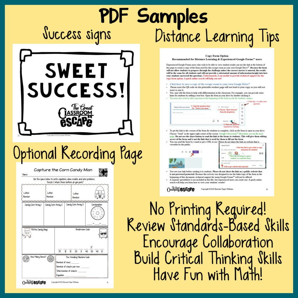 3rd Grade Halloween Math Activity Multiplication by 2, 5, and 1o ...