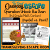 Fraction Multiplication Digital Escape Room Activity 5th Grade Math ...