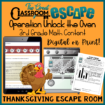 Fraction Multiplication Digital Escape Room Activity 5th Grade Math ...
