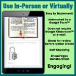 Fun 4th Grade Math Activity Digital Escape Room Revenge of the ...