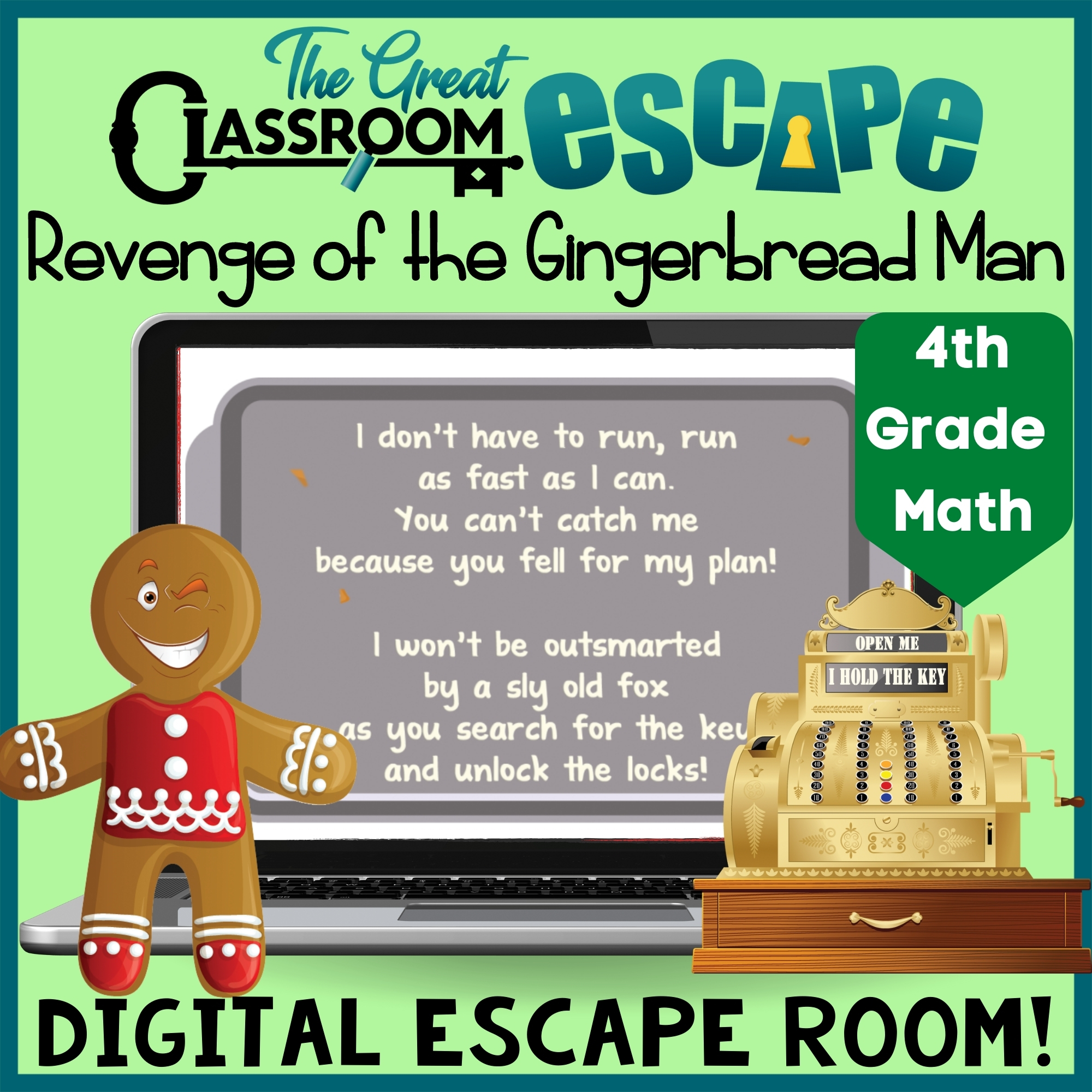 Fun 4th Grade Math Activity Digital Escape Room Revenge Of The