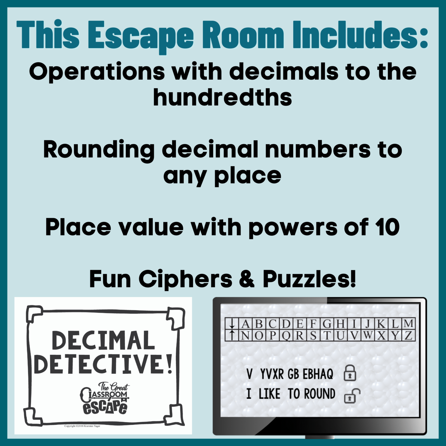 5th Grade Place Value, Rounding & Operations With Decimals Digital ...