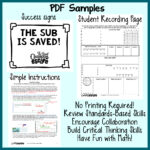 7th Grade Math Addition and Subtraction of Rational Numbers Digital ...