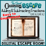 Adding and Subtracting Fractions with Unlike Denominators 5th Grade ...