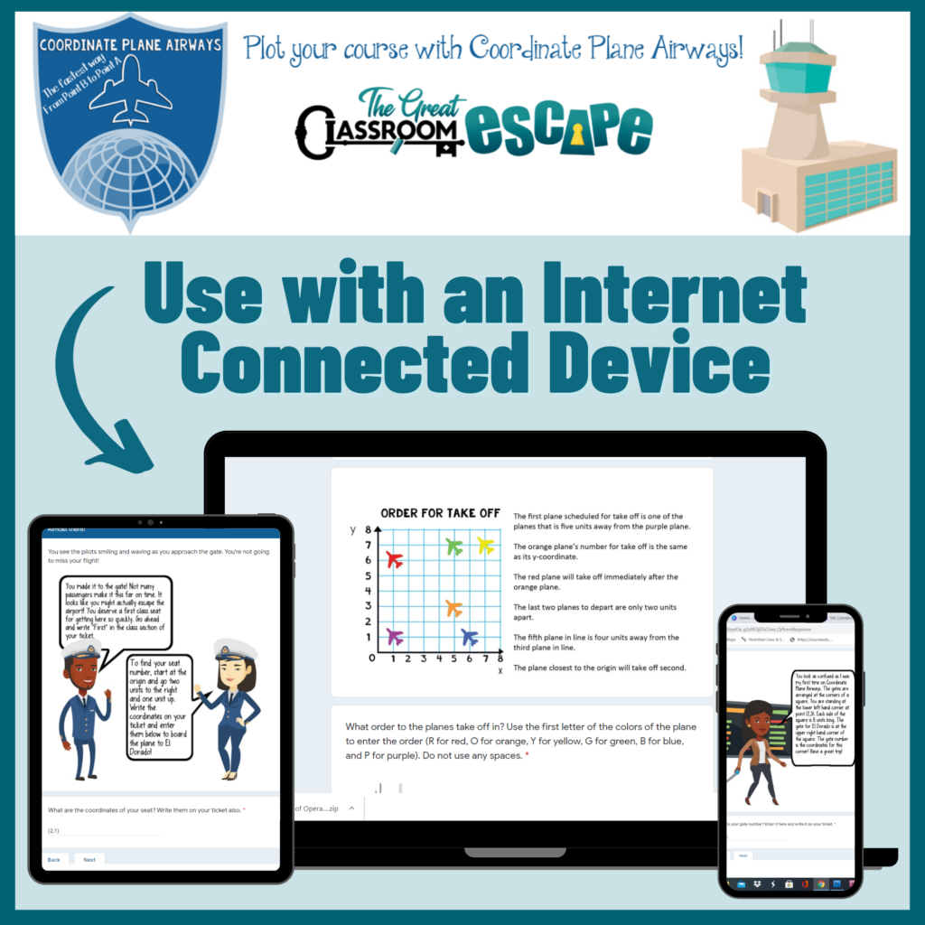 Plotting Points in the First Quadrant of the Coordinate Plane 5th Grade ...