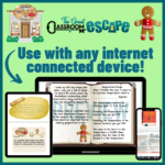 5th Grade Math Escape Room Activity Revenge of the Gingerbread Man ...