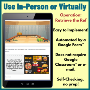 4th Grade Division Activity – Long Division by a Single-Digit Digital ...