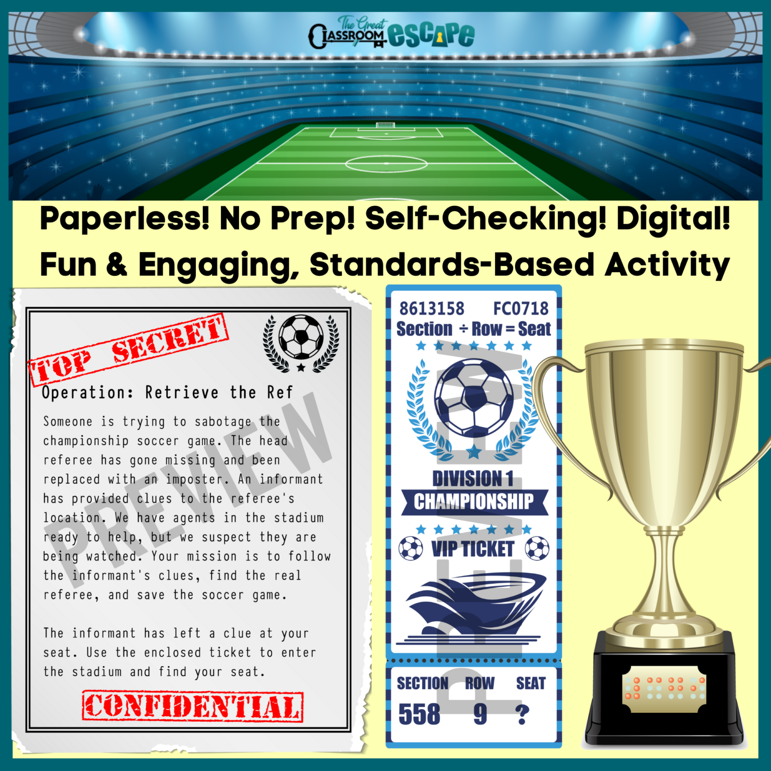 4th Grade Division Activity – Long Division by a Single-Digit Digital ...