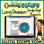 4th Grade Division Activity – Long Division by a Single-Digit Digital ...