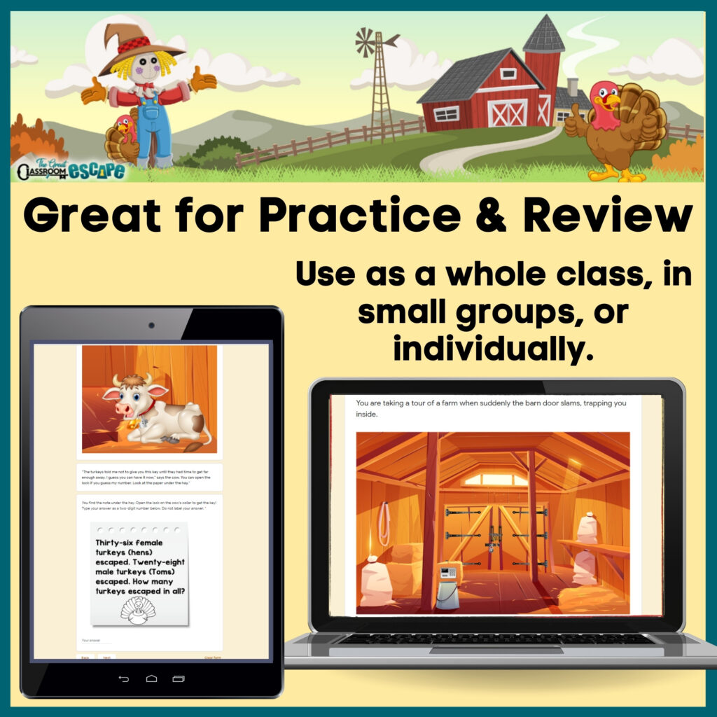 Two-Digit Addition with Regrouping 2nd Grade Math Thanksgiving Activity ...