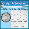 Fourth Grade Math Activity Quick Digital Escape Room Winter & Snow ...