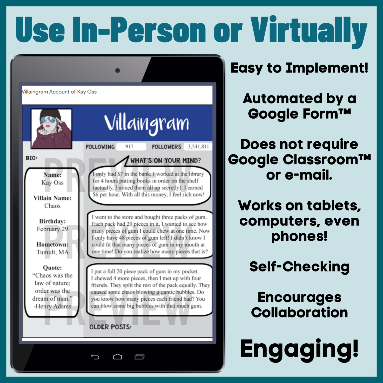 Order of Operations Activity for 5th Grade Digital Escape Room for ...