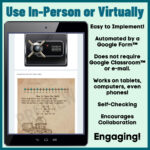 Ordering Negative Numbers & Absolute Value Activity Digital Escape Room ...