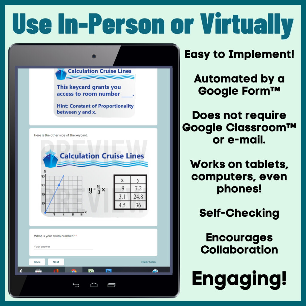 Ratios and Proportions Activity 7th Grade Math – Engaging Digital ...