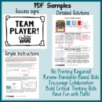 5th Grade Math Adding and Subtracting Fractions with Unlike ...