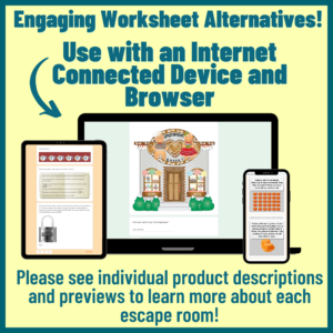 4th Grade Math Digital Escape Room Bundle – Holiday and Seasonal ...