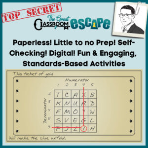 5th Grade Math Escape Room Bundle -18 Challenging and Engaging Digital ...