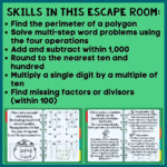 St. Patrick’s Day Math Activity for 3rd Grade Operation Free the ...