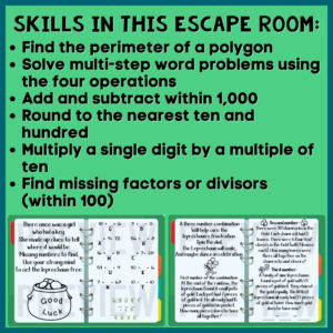 St. Patrick’s Day Math Activity for 3rd Grade Operation Free the ...