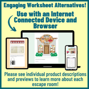 3rd Grade Math Holiday & Seasonal Digital Escape Room Bundle ...