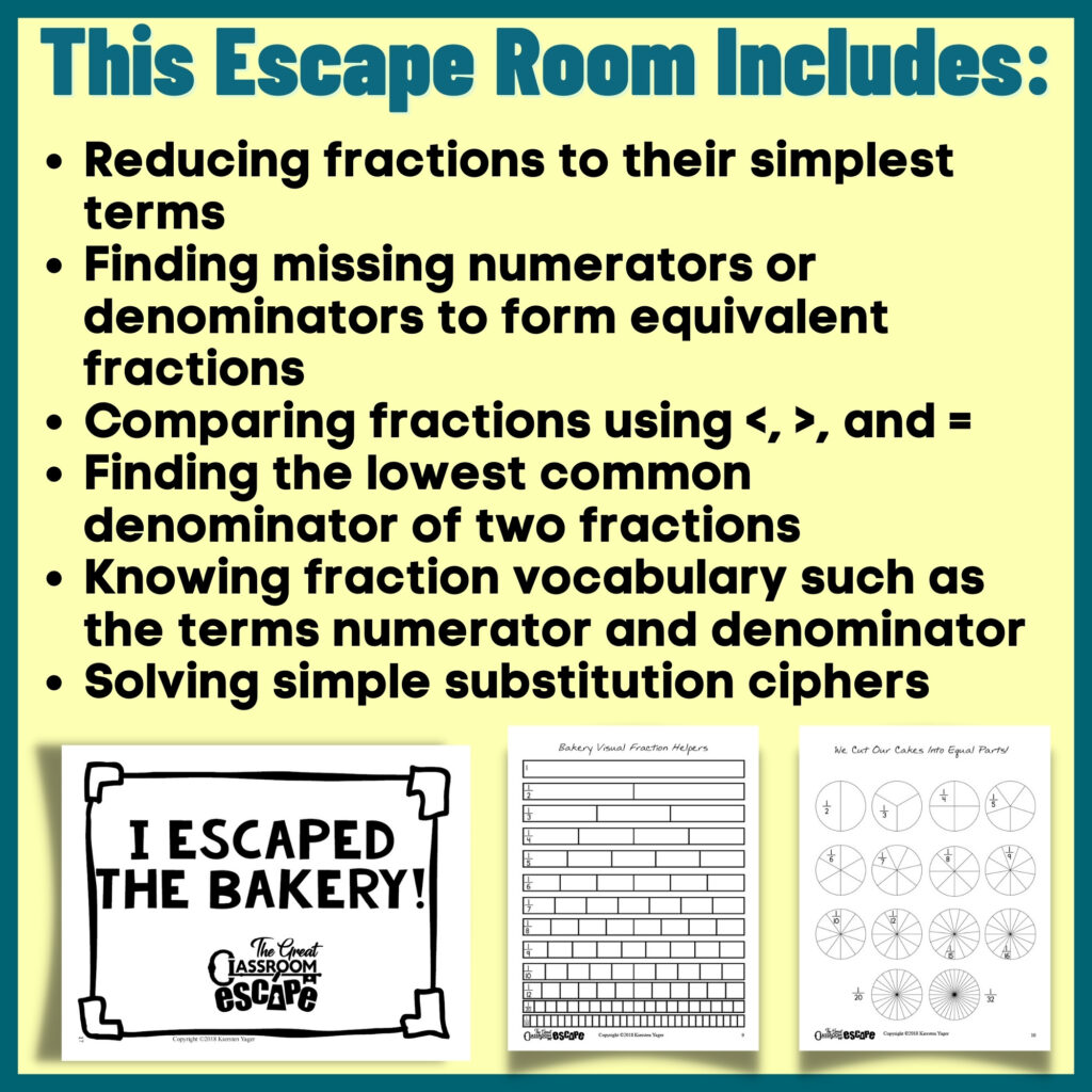 Forming Equivalent Fractions & Comparing Fractions 4th Grade Math ...