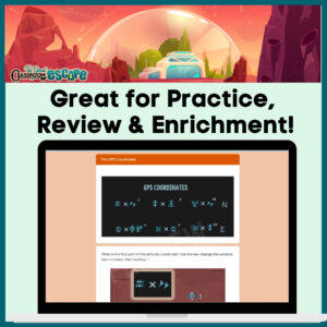 3rd Grade Math Multiplication and Division within 100 Digital Escape ...