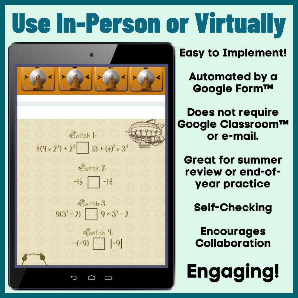 6th Grade Math End-of-Year Review Digital Escape Room – The Great ...