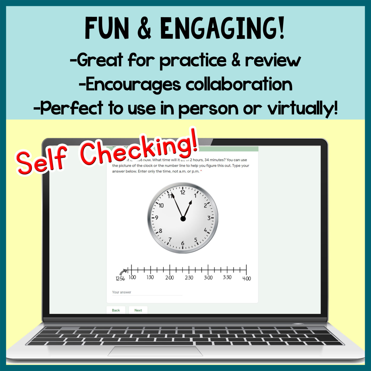 3rd Grade Math End of the School Year Review Activity Digital Escape ...