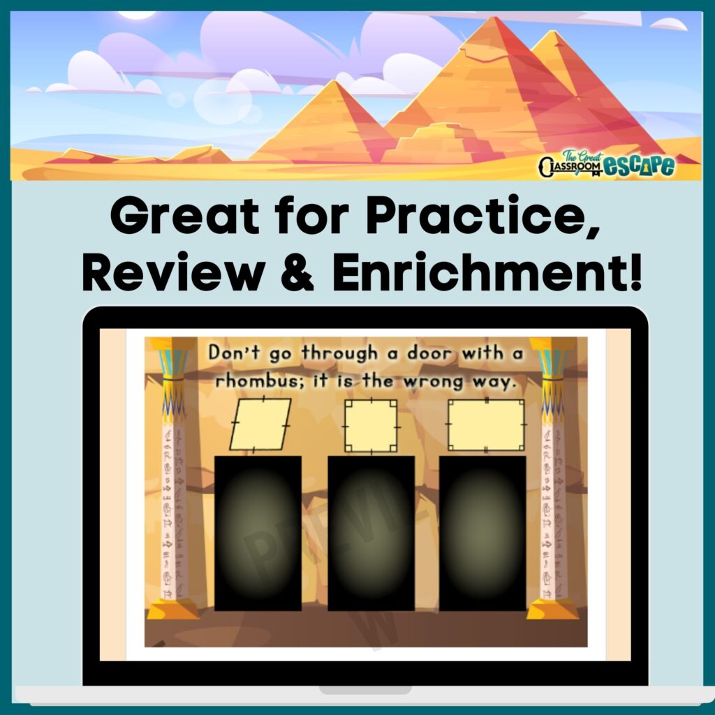 Fifth Grade Geometry Classifying Two-Dimensional Shapes & Attributes of ...