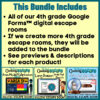 Fourth Grade Math Digital Escape Room Bundle – The Great Classroom Escape