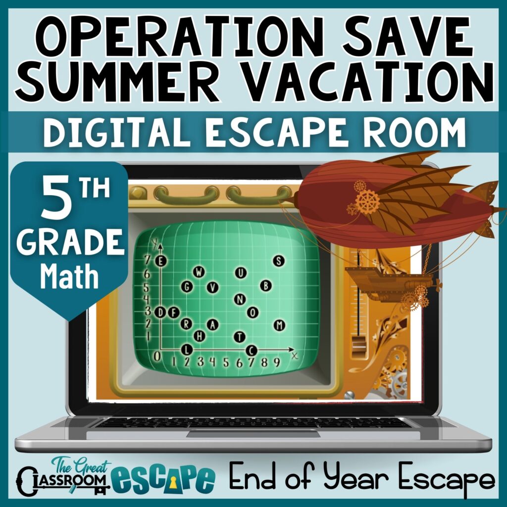 No-Prep End of Year Activities for Upper Elementary – The Great ...